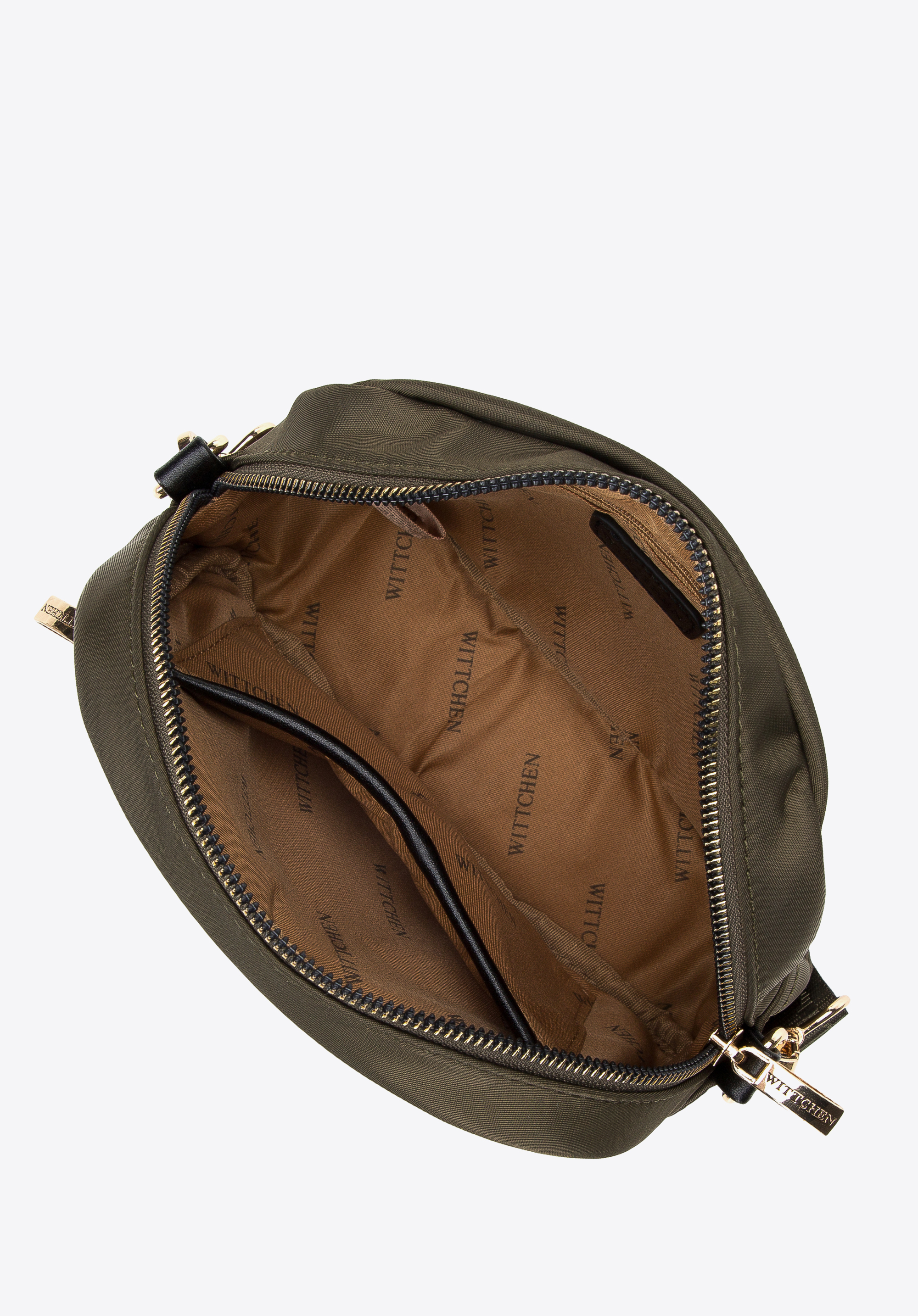 Damska listonoszka z nylonu z kieszenią z przodu | WITTCHEN