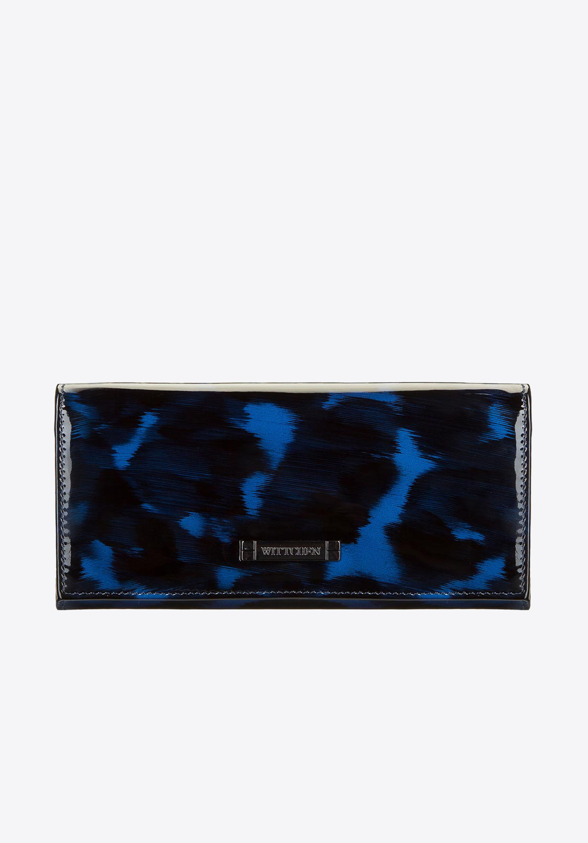 Women's tortoise shell patent leather wallet I WITTCHEN | WITTCHEN