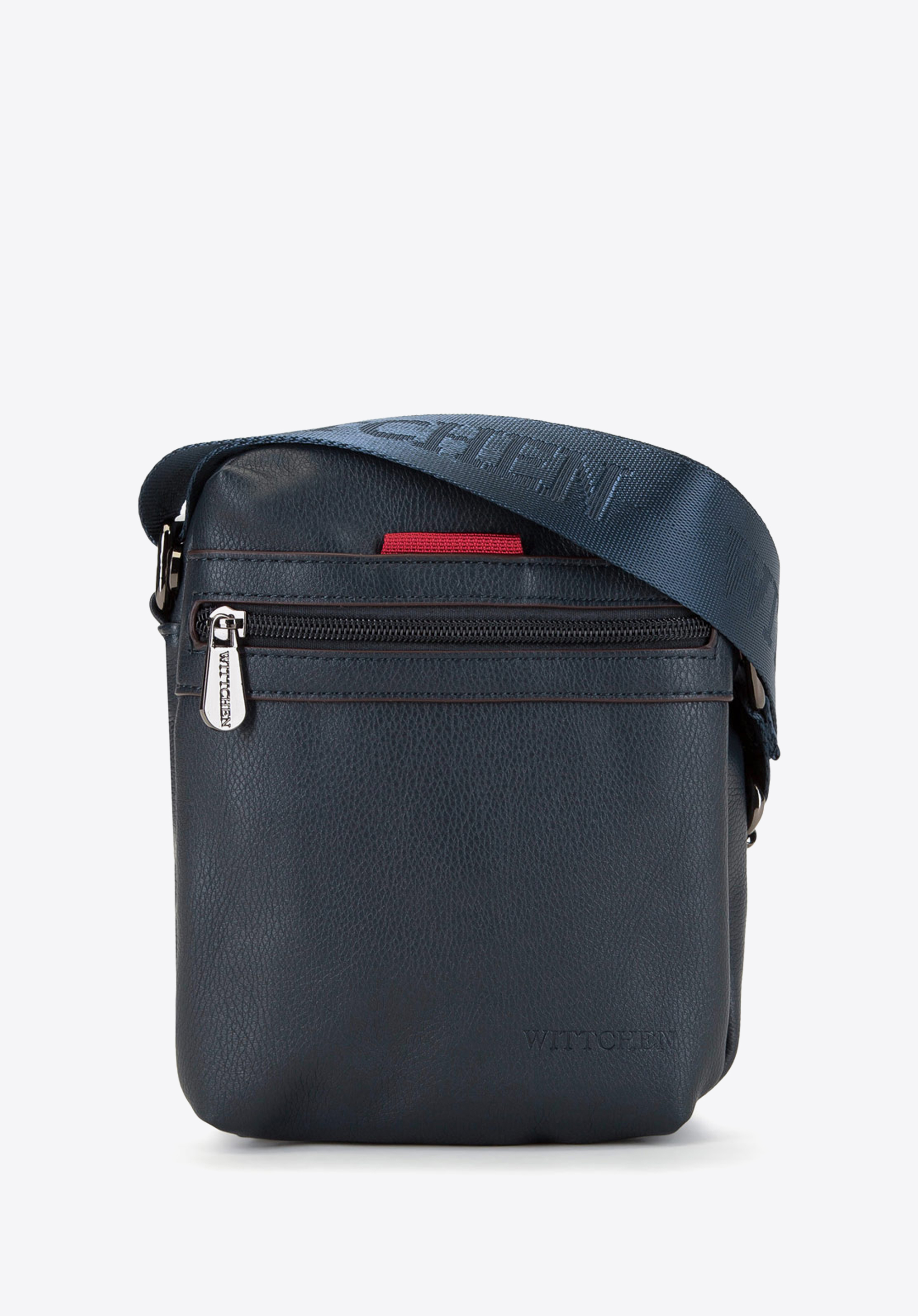 Small faux leather messenger bag | 90-4P-501 | WITTCHEN