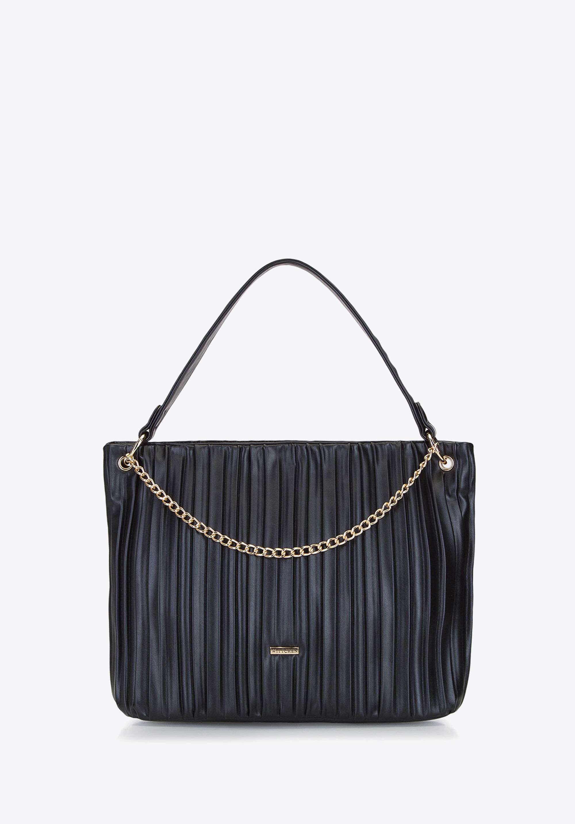 Torebka worek z łańcuszkiem marszczona | 92-4Y-550 | Dobre Ceny | Sklep ...